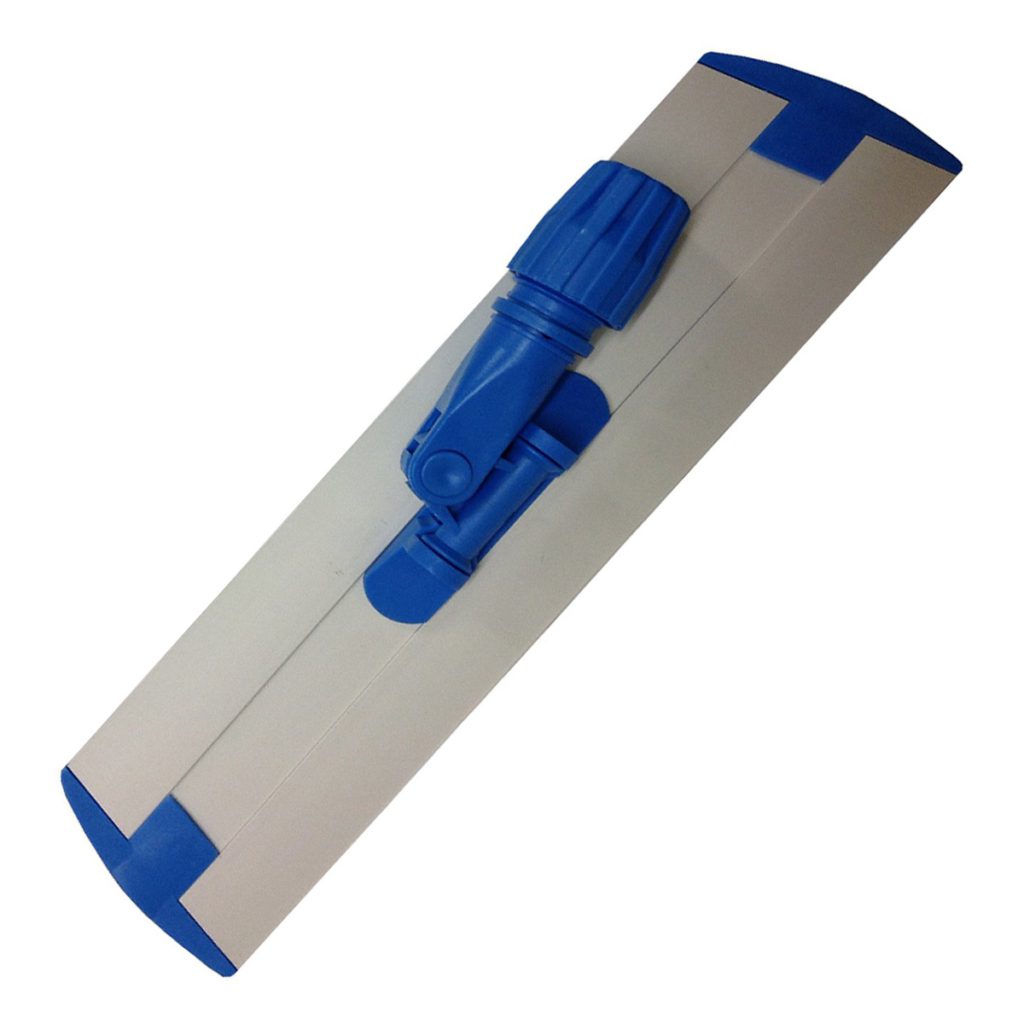 Flat Mop Frame Aluminium Blue 60cm - VJ Distributors
