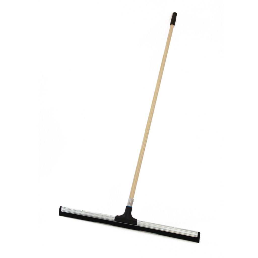 Double Bladed Black Rubber Floor Squeegee | VJ Distributors