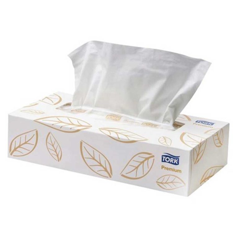 Tork Extra Soft Facial Tissue 100's x 48 - VJ Distributors