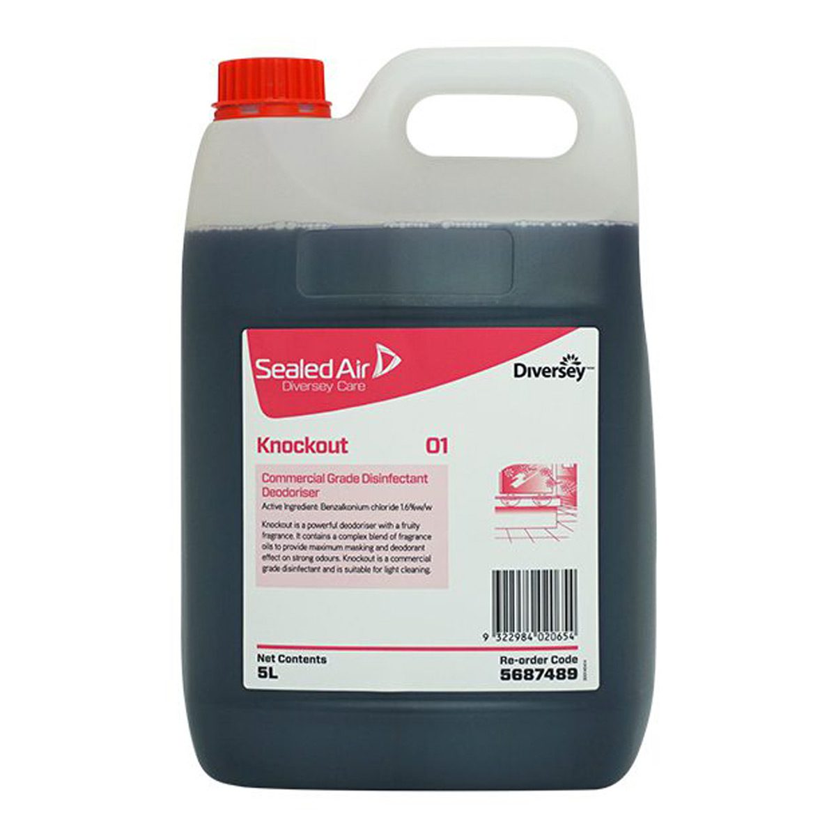 Knockout Deodoriser - 5 ltr - VJ Distributors