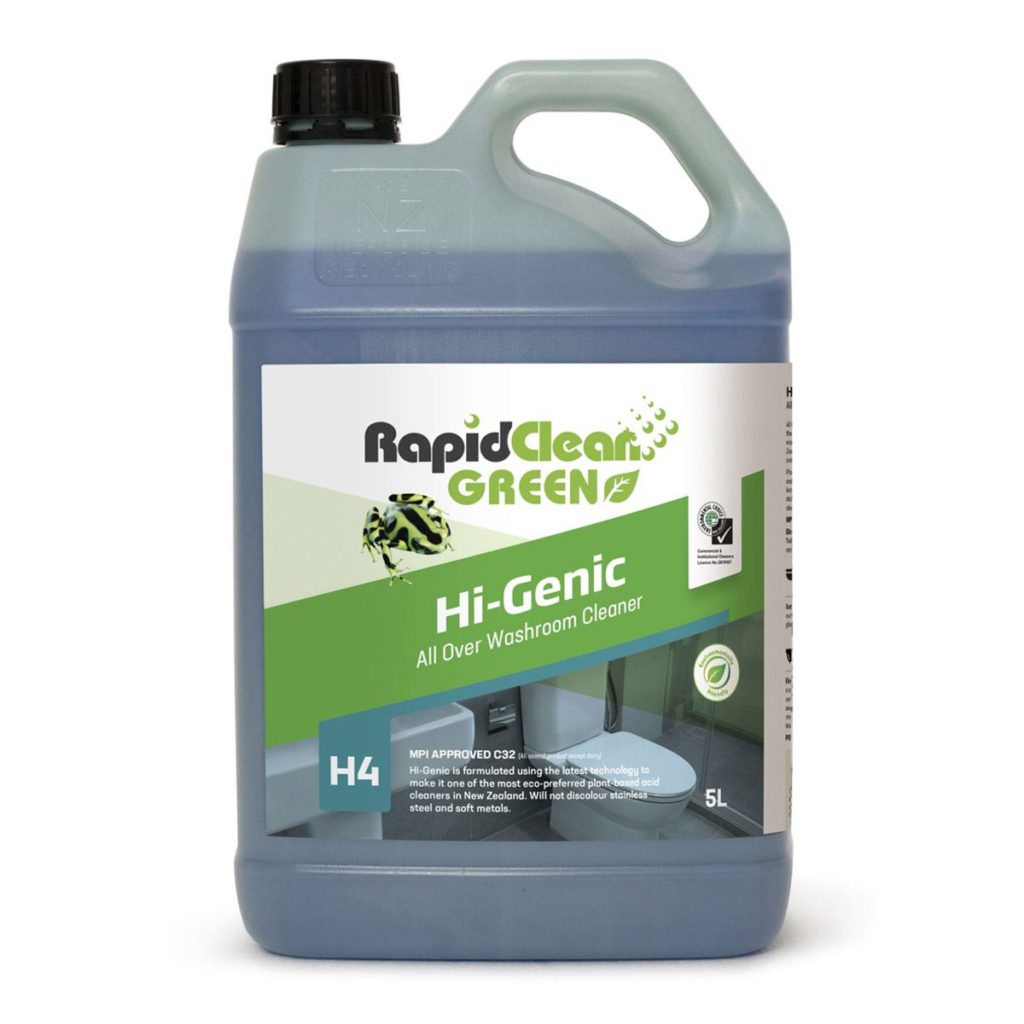 RapidClean Hi-Genic Washroom Cleaner - 5 ltr - VJ Distributors